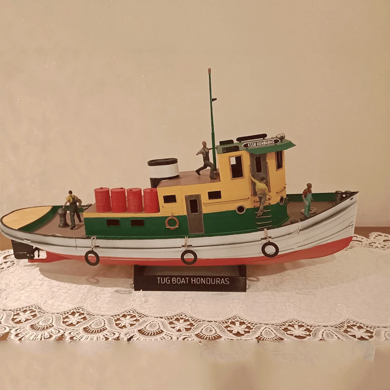 1/24 Fishing Boat Kit 3D Printing 64cm Assembled Boat Model Kit Can Be ...