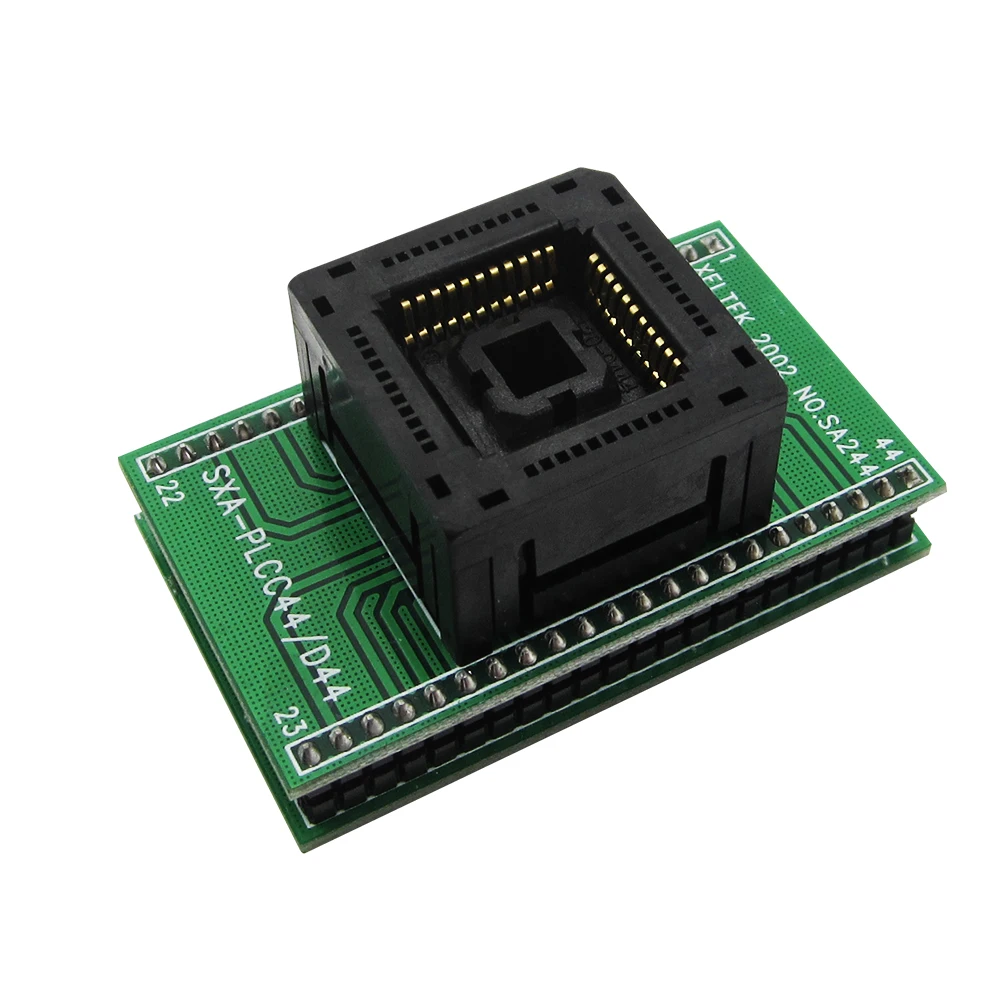HAILANGNIAO PLCC44 TO DIP44 IC Programming Adapter PLCC44 Chip Test ...