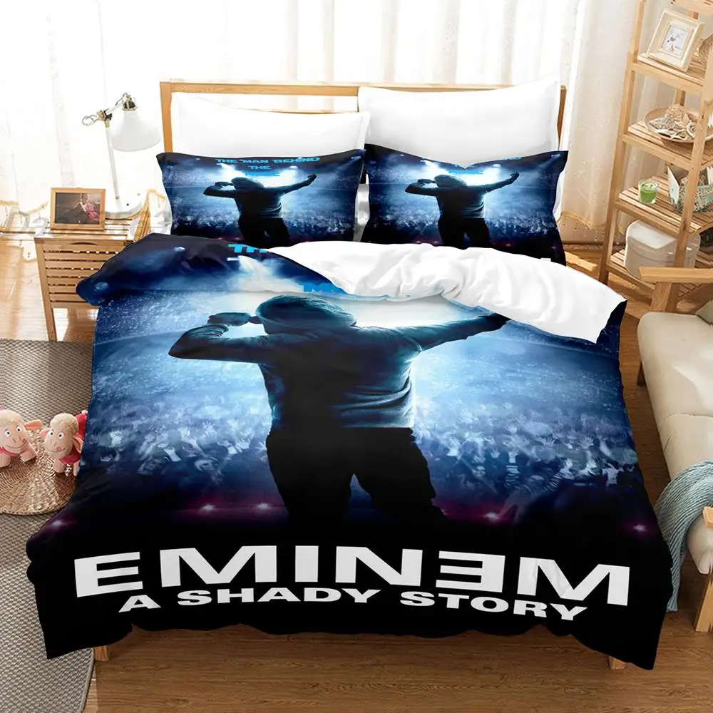 Eminem Bedding Set Single Twin Full Queen King Size Bed Set Aldult Kid ...