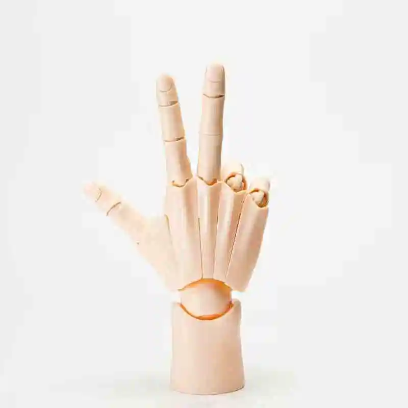 En existencia, modelo de mano de Manxian, articulación de dedo, figura ...