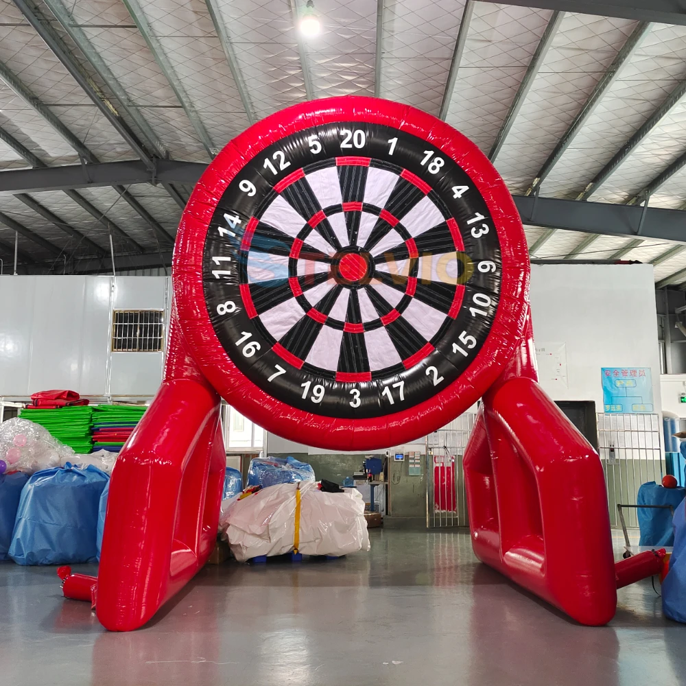 19-6ft-Height-Inflatable-Football-Target-Giant-Inflatable-Soccer-Darts ...
