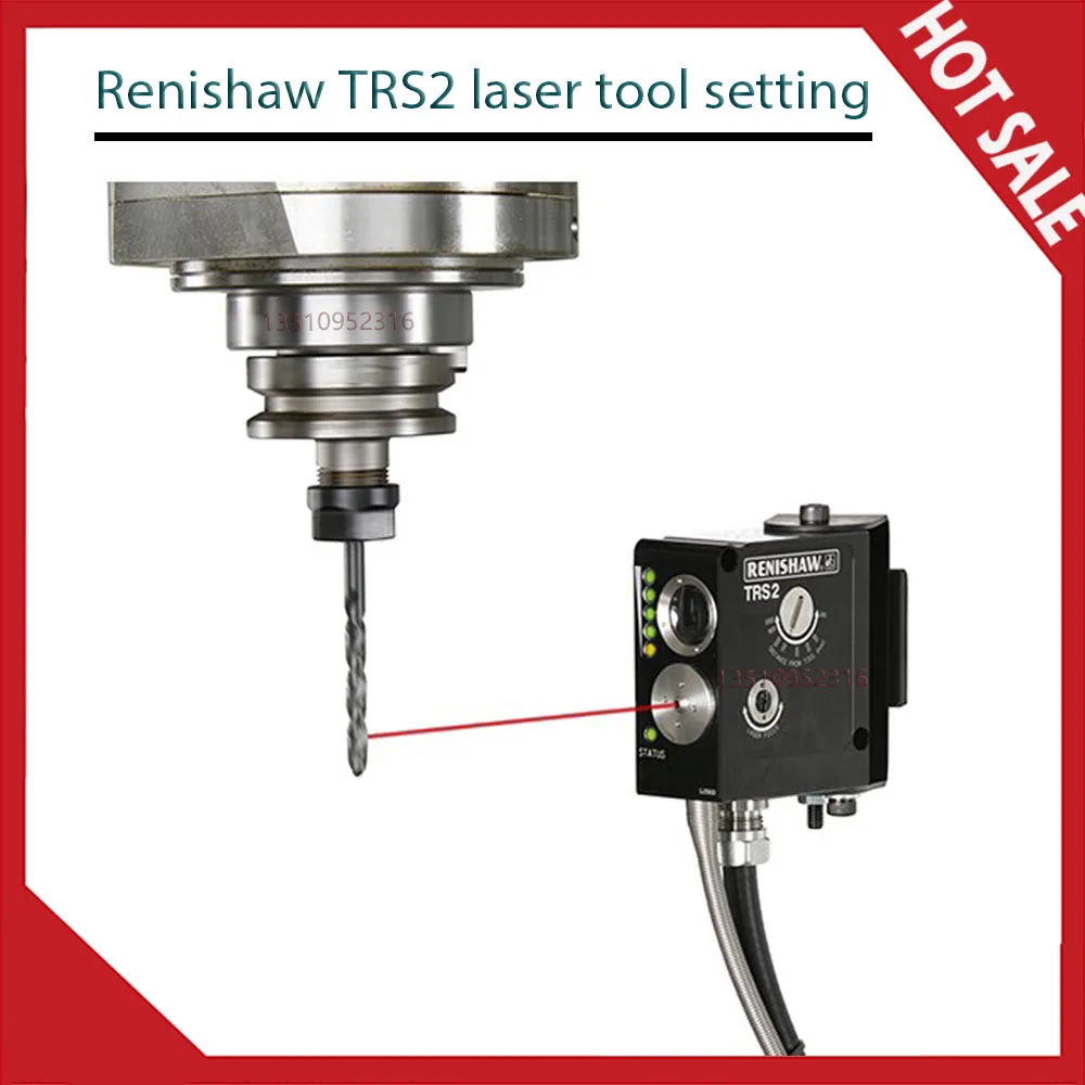 Cnc Renishaw Renishaw Trs2 레이저 나이프 악기 비 접촉 깨진 칼 감지 원래 Trs2s 350 ...