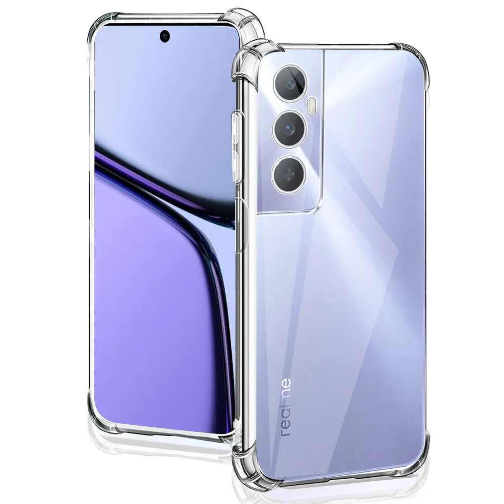 For Realme C65 4G Case Silicone Soft Clear Shockproof Back Cover for ...