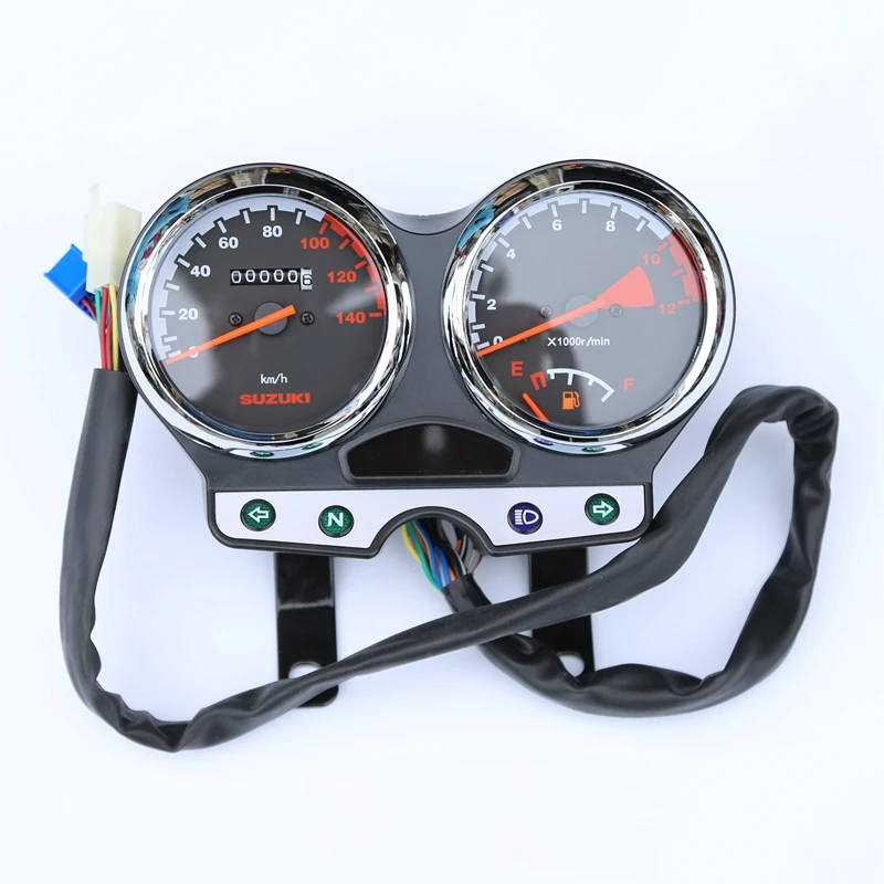 Motocicleta-Veloc-metro-Engrenagem-Display-velocidade-Meter-Clock-Fit ...