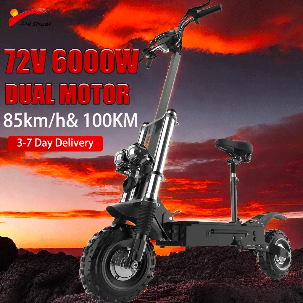 1000-6000W-Electric-Scooter-Adults-85KM-H-Top-Speed-Dual-Motor-60-100KM ...