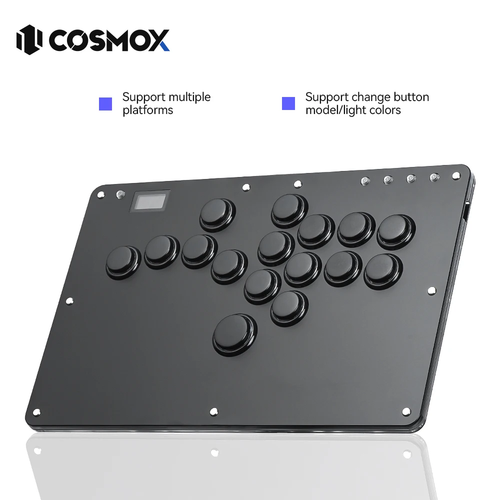 Haute42-COSMOX-Hitbox-Fighting-Gaming-Joystick-For-PC-PS3-PS4-PS5-XBOX-Switch-Steam-Leverless ...