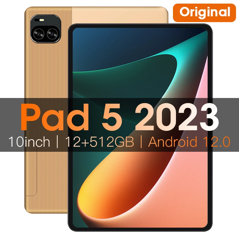 Pad-5-Pro-Android-12-Tablet-Vers-o-Global-Snapdragon-865-PC-Google-Play ...