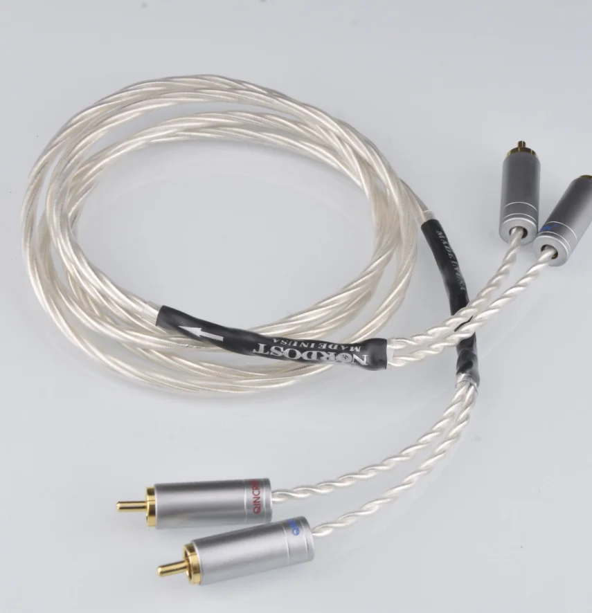 Nordost-odin-2-High-End-Hi-Fi-Audiophile-Audio-RCA-Signal-Cable-Double ...