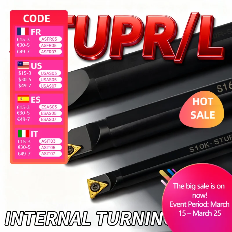 1PC STUPR/L S08K-STUPR09 S10K-STUPR11 S25S-STUPR11 Internal Turning ...