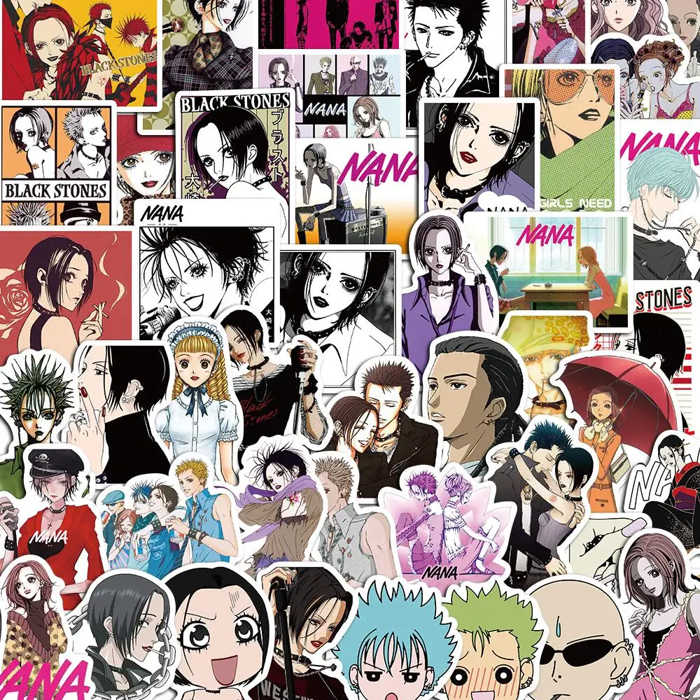50PCS-Popular-Classic-Anime-NANA-Stickers-Waterproof-Decals-for-Guitar ...