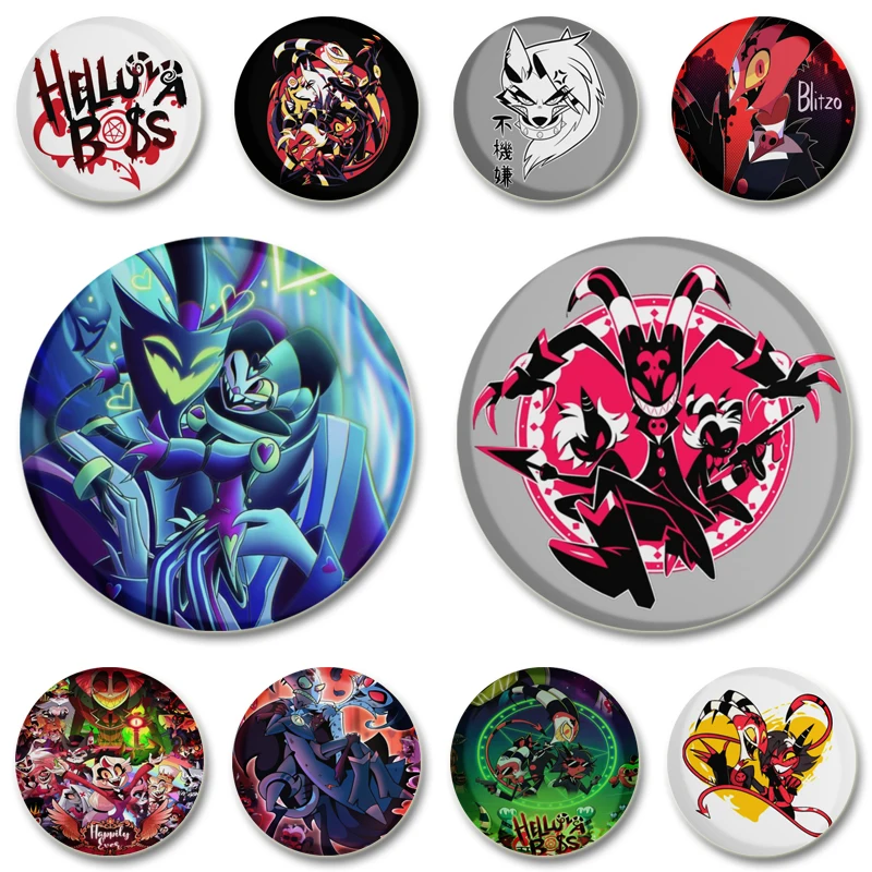 I-m-Not-A-Boss-Cartoon-POSSUM-Helluva-Boss-Soft-Button-Pin-Novelty ...