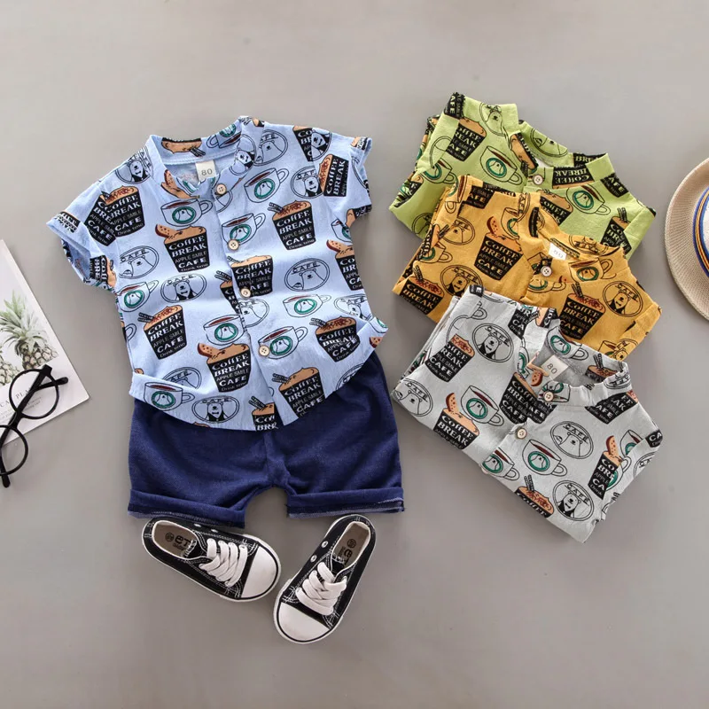 Baby Boys Girls Clothes Sets Childern Clothing Infant Cotton Soft ...