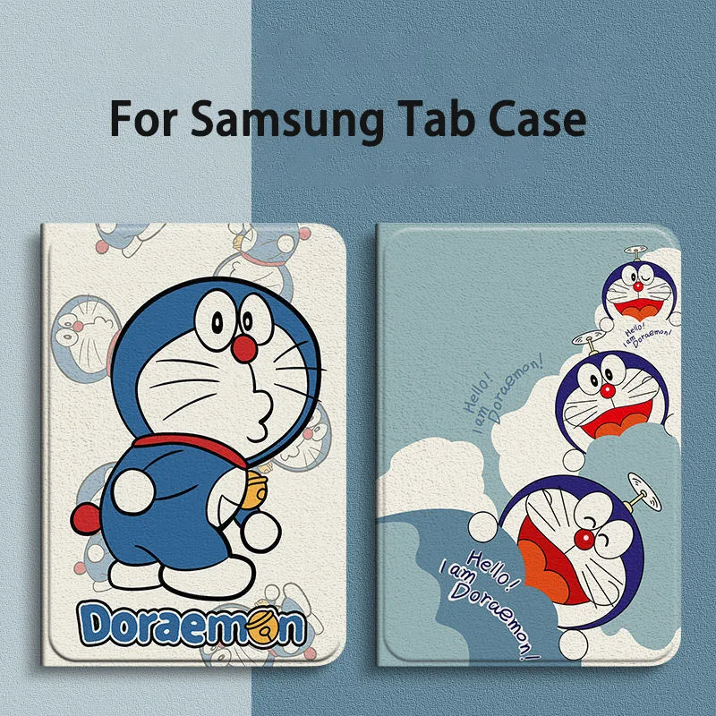 Cartoon Doraemon Case For Samsung Galaxy Tab S8 S7 Plus S7 Fe Magnetic ...