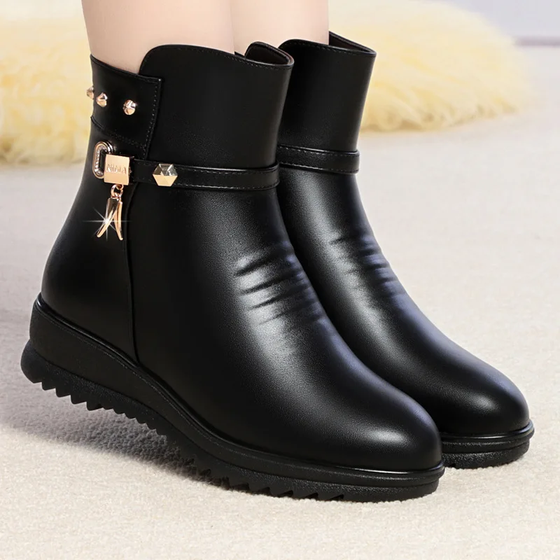 Winter Boots Women Waterproof | Waterproof Ankle Boots Women - Women Boots Fashion - Aliexpress