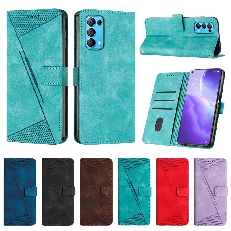 Wallet-Magnetic-Flip-Leather-Case-For-OPPO-A98-A94-A92-A78-A77-A74-A72 ...