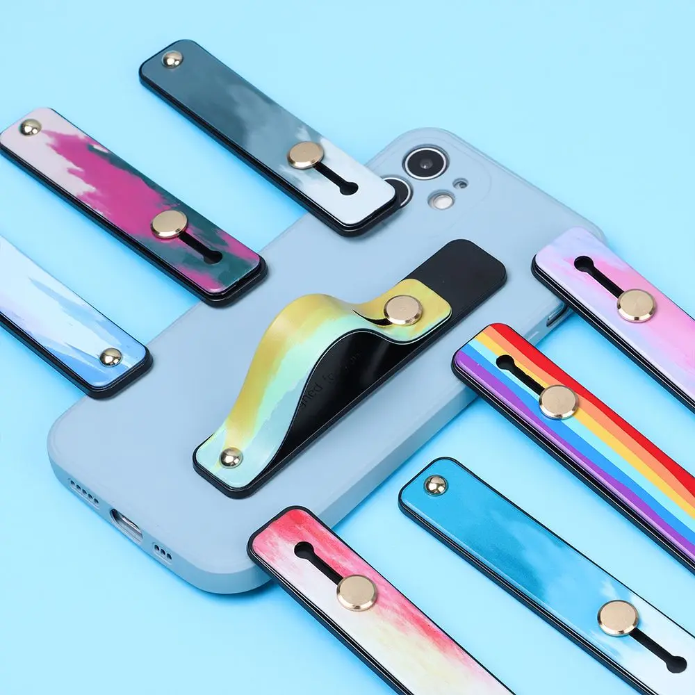 Universal Elastic Strap Phone Holder Finger Grip Strap Cell Phone Grip ...