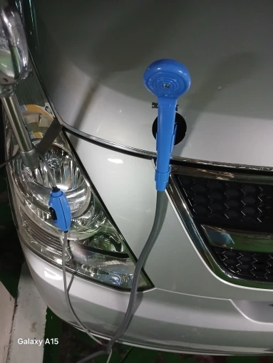 12V RV Caravan Shower With Pipe Pump - Work Safety Direct