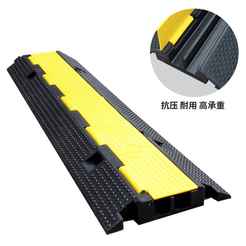 Rubber-Trunking-Speed-Bump-Indoor-PVC-Threading-Cable-Protection ...