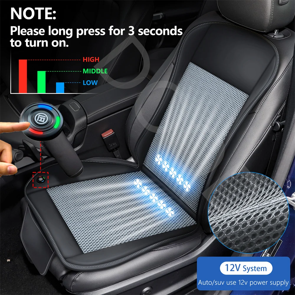 Cooling-Seat-Cover-Leather-Cool-Seat-Cover-Universal-Home-Suv-Pickup ...