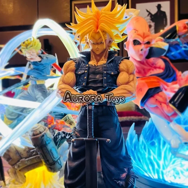 Figura-de-Dragon-Ball-Z-Fighters-Trunks-de-25cm-figura-de-Anime-Super ...