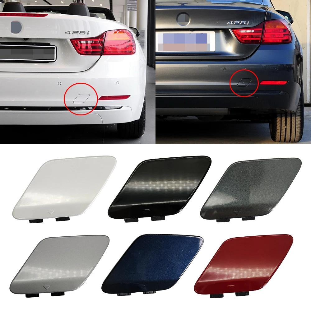 For-BMW-F32-F33-F36-Rear-Bumper-Towing-Hook-Eye-Cover-Lid-Tow-Hauling ...