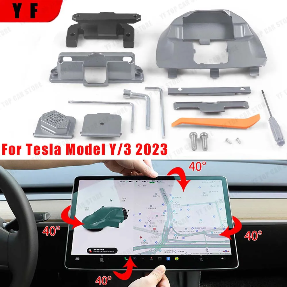 Screen-Swivel-Tilt-Mount-for-Tesla-Model-3-Model-Y-Four-Direction ...
