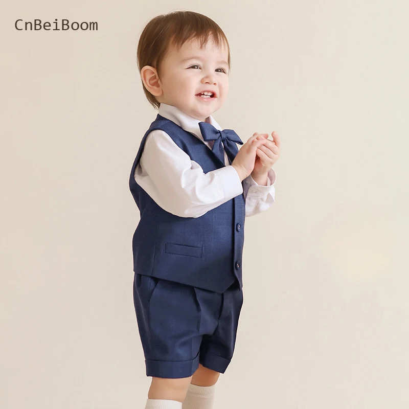 CNbeiboom-Boutique-Boys-Girls-Clothes-Set-Formal-Birthday-Suit-Kids ...