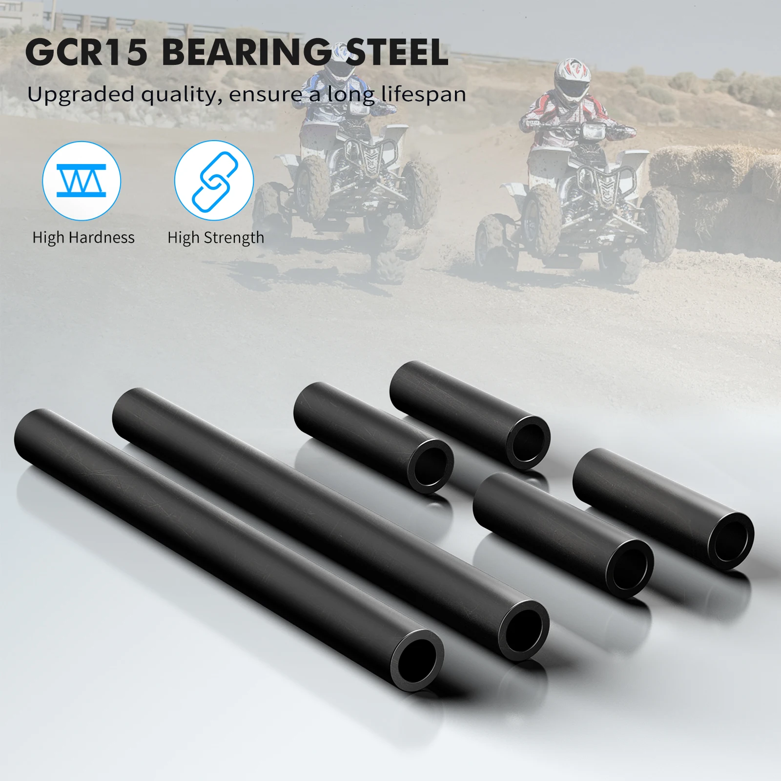 For Blaster 200 Front A-Arm Bushing Shaft Kit For Yamaha Blaster 200 ...