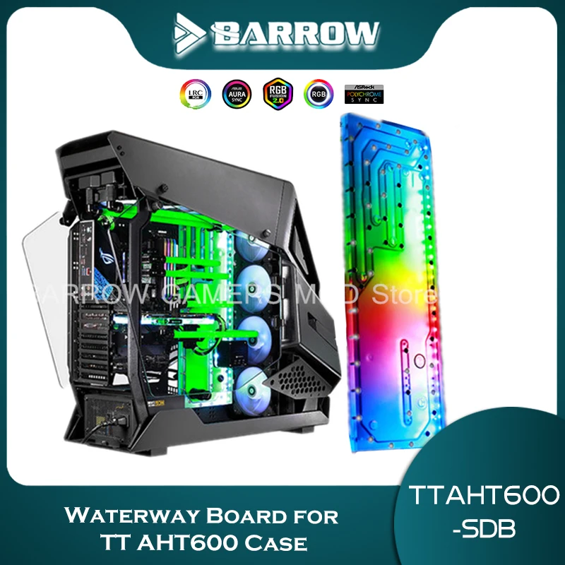 Barrow Distro Plate Board For TT AHT600 Case, Water Cooler Reservoir ...