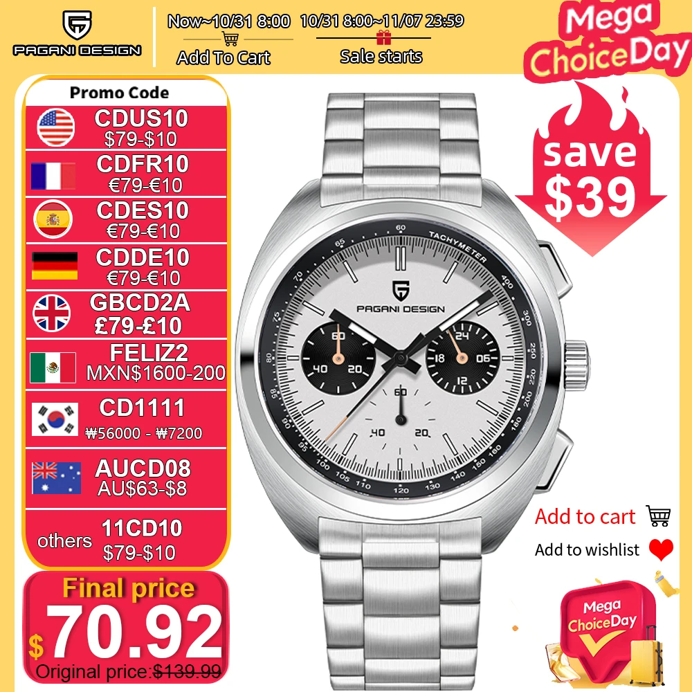 PAGANI-DESIGN-2024-New-Panda-Dial-Men-Watches-Luxury-Quartz-Watch-For ...