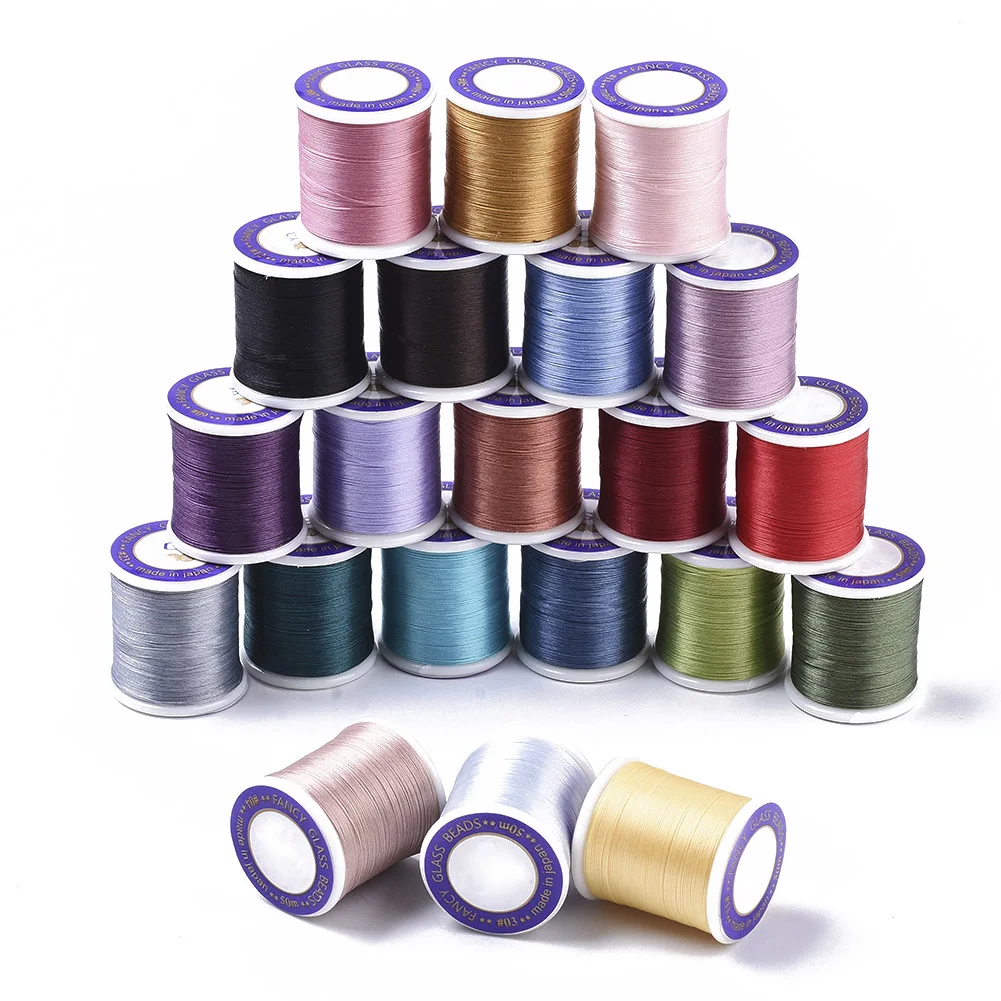50m-Nylon-Beading-Threads-0-1mm-Colorful-Cords-for-Necklace-Bracelet ...