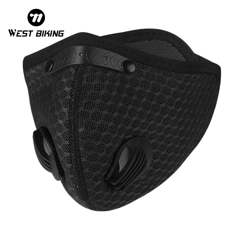WEST-BIKING-Bike-Face-Mask-PM2-5-Anti-Pollution-Activated-Carbon-Filter ...