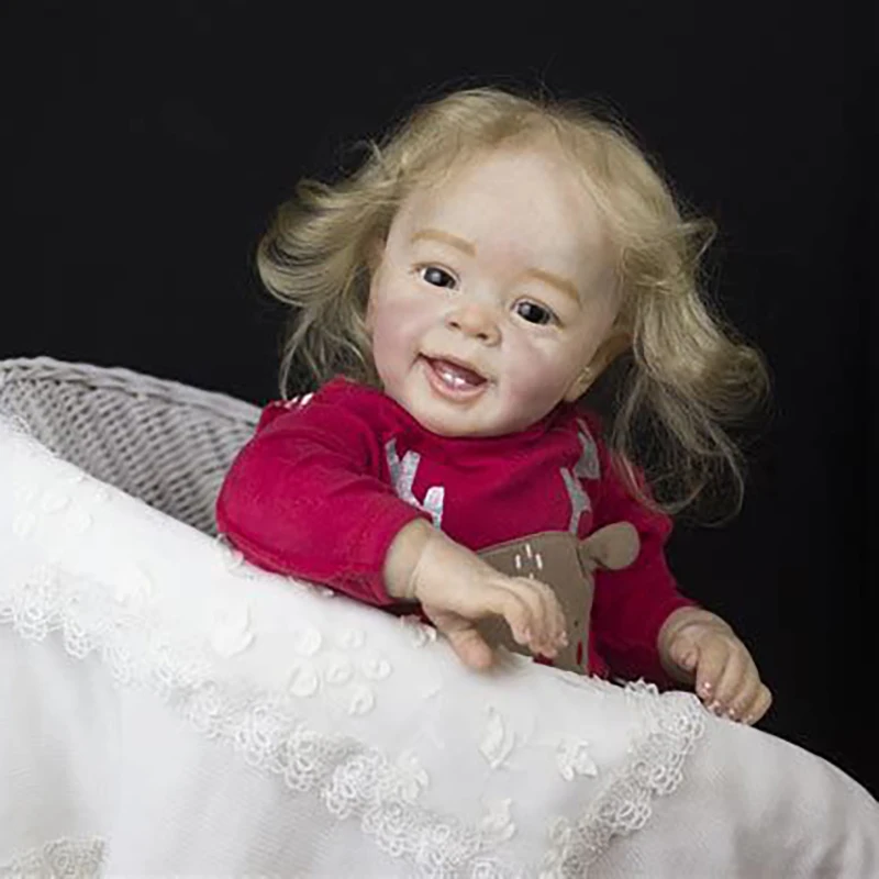 Poupée princesse Yannik Reborn pour petite fille, 60CM, cheveux blonds ...