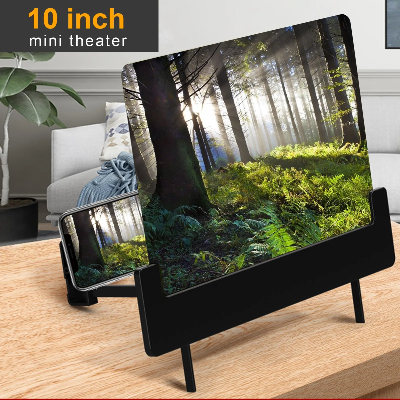 Mobile-Phone-Screen-Amplifier-10-Inch-Universal-3D-Movie-Screen-Enlarge ...