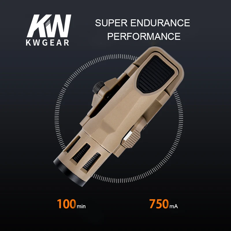 WADSN WML Masterfire Weaponlight LLM01 APL M3X Tactical Airsoft Weapon ...