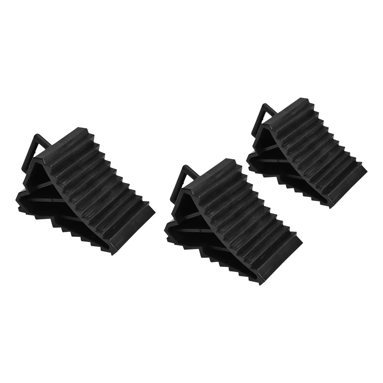 Universal-Truck-Car-Tyre-Wheel-Chock-Non-Slip-Triangle-Base-with-Pull ...