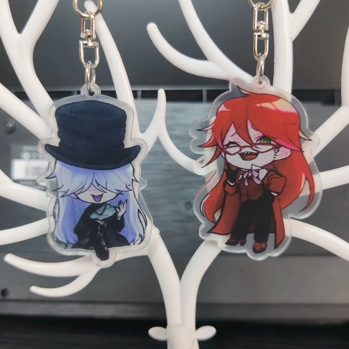 Zwarte Butler Grell Chibi Grell Sutcliff PNG Images, Grell Sutcliff