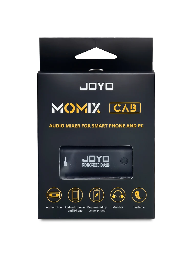 JOYO-MOMIX-CAB-Guitar-USB-Soundcard-Plug-Play-Pocket-Soundcard-Portable ...