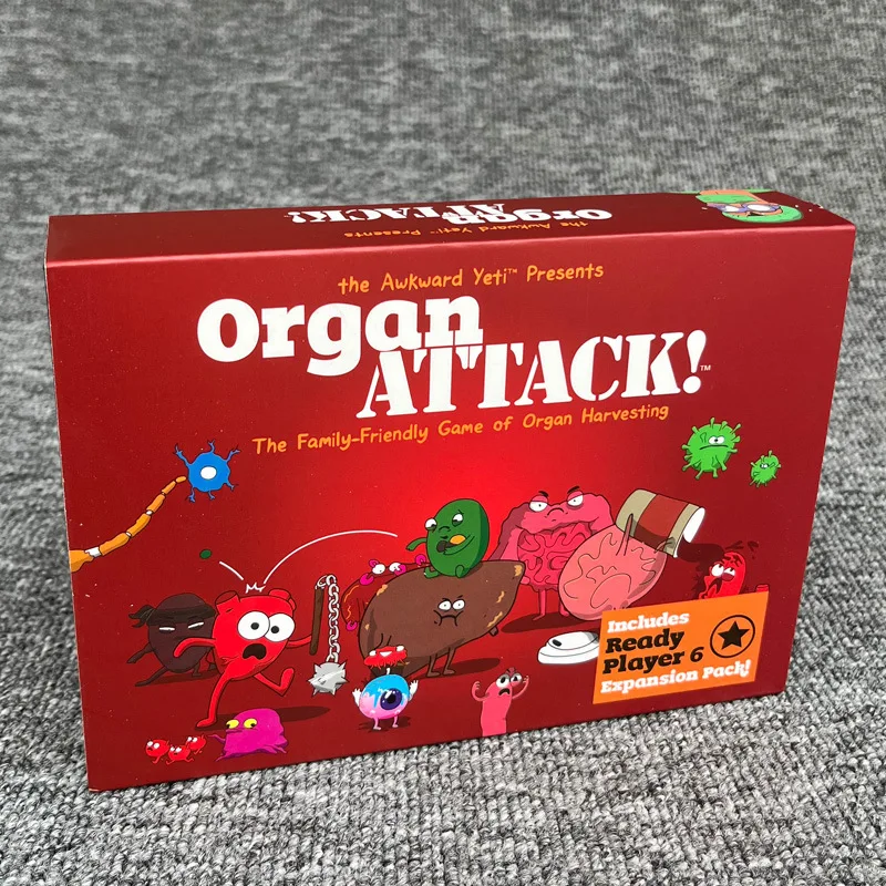 Organ-Attack-Tabletop-Card-Game-Pop-Bunny-Board-games-Card-Gathering ...