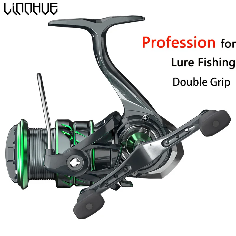 Double Grip Fishing Reels | Fishing Accessory | Spinning Reels | Linnhue - Reel Fishing - Aliexpress
