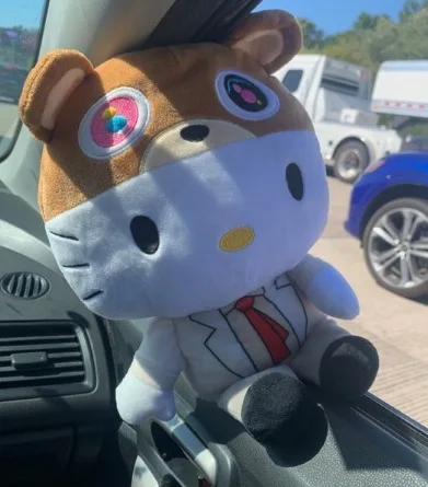 Miniso Hello Kitty Plush Travis Scott LIL PEEP Anime Plush Toy ...