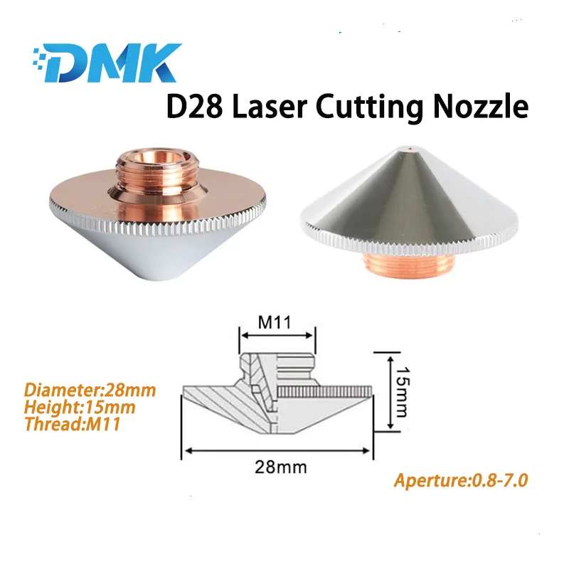 Laser-Cutting-Nozzle-D28-H15-M11-Single-And-Double-Layer-Nozzle-Caliber ...