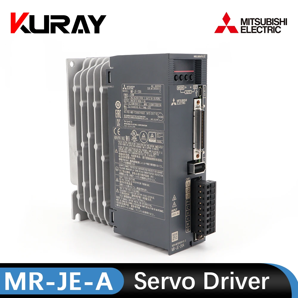 Kuray Mitsubishi AC Servo Driver Amplifier MR-JE-10A MR-JE-20A MR-JE-40A MR-JE-70A MR-JE-100A MR ...