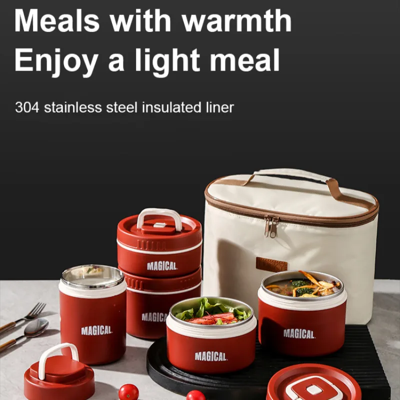 Stainless-Steel-Lunch-Box-Microwaveable-Insulated-Large-Capacity-Lunch ...