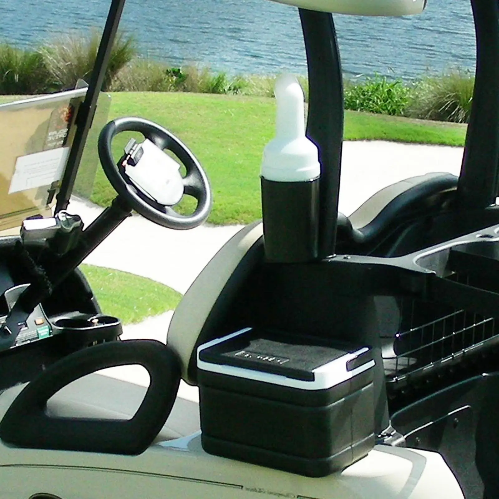 Golf-Cart-Sand-Bottle-Universal-with-Holder-Dispenser-Cart-Bottle-for ...