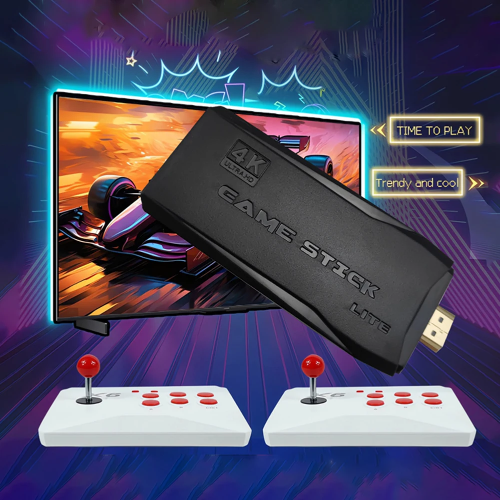 M8-X6-consola-de-videojuegos-Arcade-inal-mbrica-con-Joystick-integrado ...