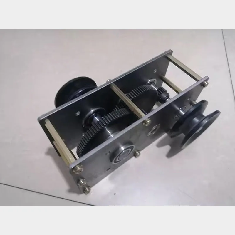 New-Cranked-generator-wind-up-gearbox-diy-hydraulic-drive-pulley-speed ...
