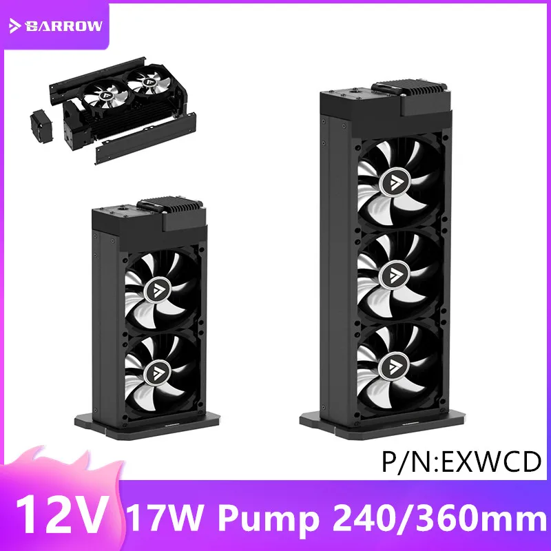 Barrow-Custom-Water-Cooling-Kit-External-Watercooler-PC-DDC-Pump-240 ...