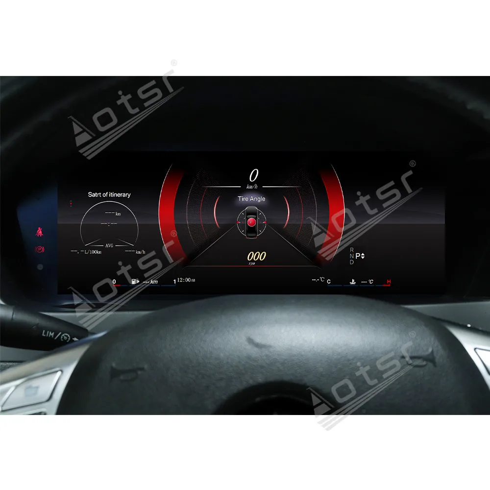 12.3" Inch Digital Cluster Odometer Screen For Mercedes-Benz C-Class ...