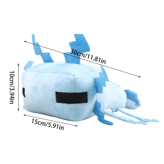 New Cute Allay Plush Toy Axolotl Stuffed Animal Dolls